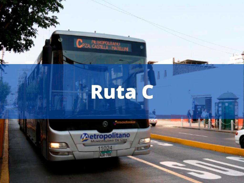 Ruta C del Metropolitano Estaciones y Horarios 【2024】