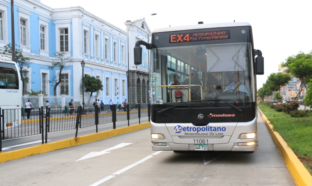 Ruta EXPRESO 4 del Metropolitano ¡Información de PARADEROS!