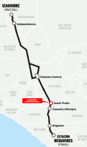 【EXPRESO 6 del Metropolitano】 Paraderos y Horarios